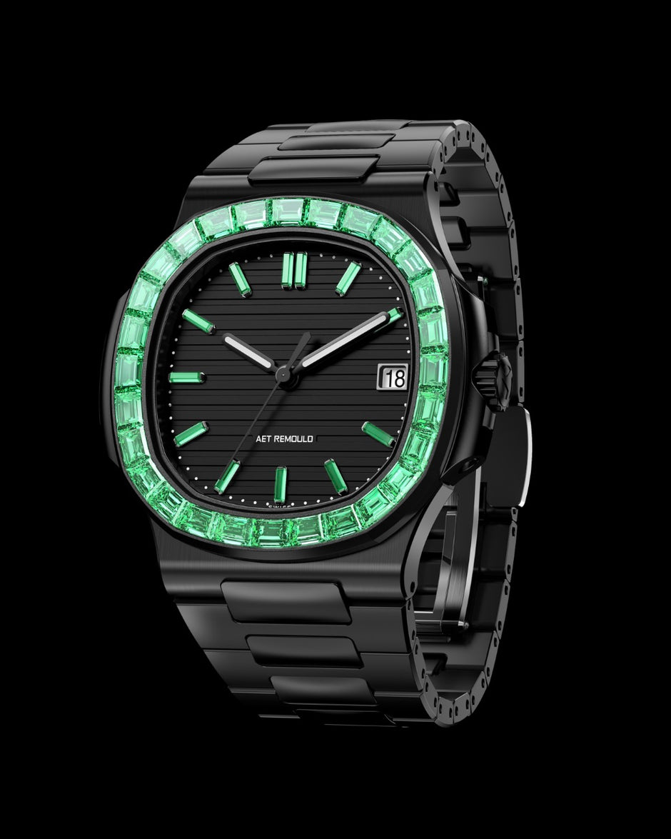 Patek Philippe Nauitlus Collection of AET REMOULD By WORLDTIMER